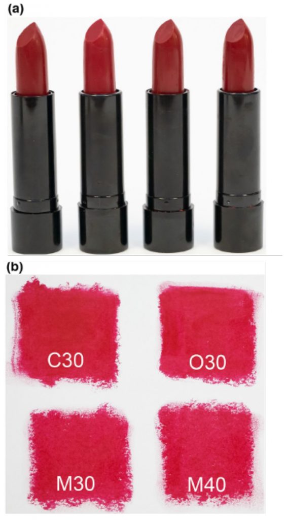 MSO Lipstick Pigment Dispersion Study - University of Toledo* - Natural ...